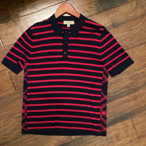 Burberry | Shirts | Burberry Cotton Polo Shirt | Poshmark